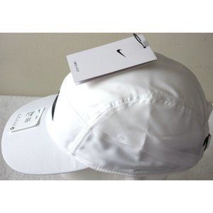 Nike | Accessories | Nike Drifit Aw84 Trail Running Hat Cap White Black ...
